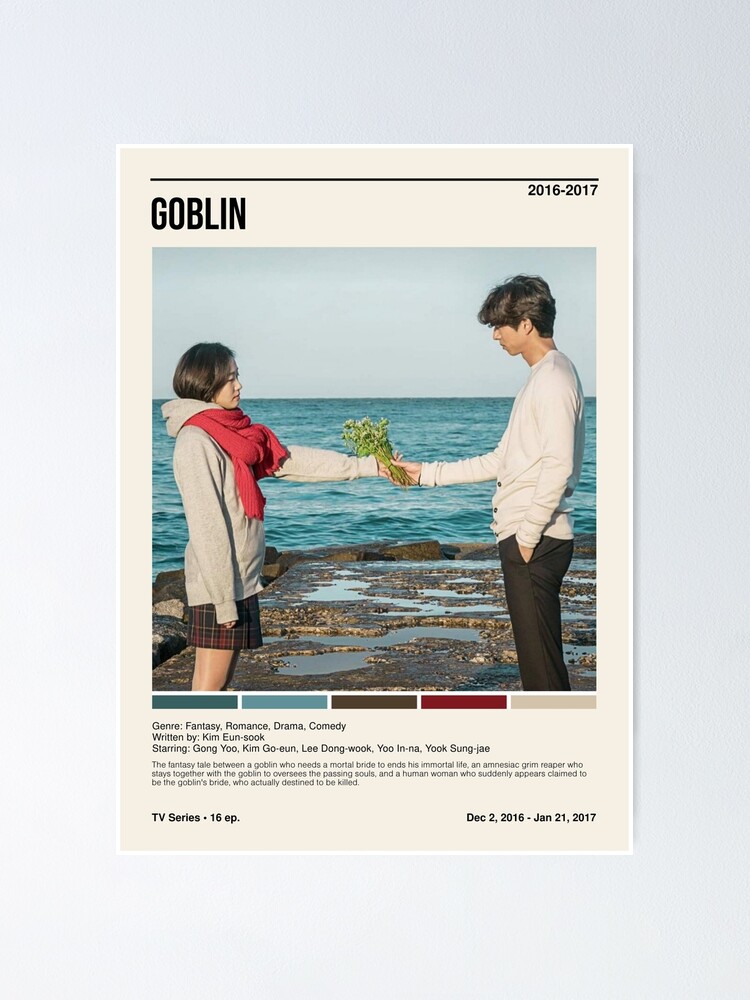 "Goblin / 2016-2017 (kdrama)" Poster for Sale by LadyPPink | Redbubble