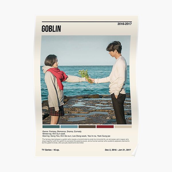 "Goblin / 2016-2017 (kdrama)" Poster for Sale by LadyPPink | Redbubble