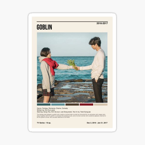 "Goblin / 2016-2017 (kdrama)" Sticker for Sale by LadyPPink | Redbubble