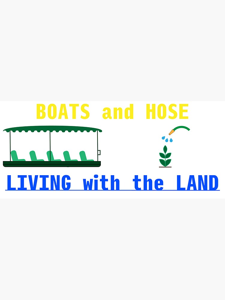 "Boats and Hose sticker" Sticker for Sale by Disneyspensary | Redbubble