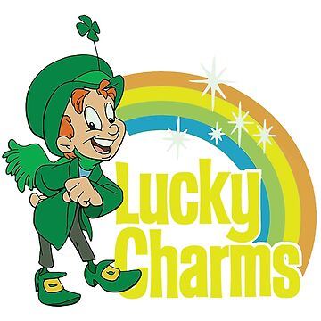"Lucky Charms Green Lucky The Leprechaun" Sticker for Sale by ...
