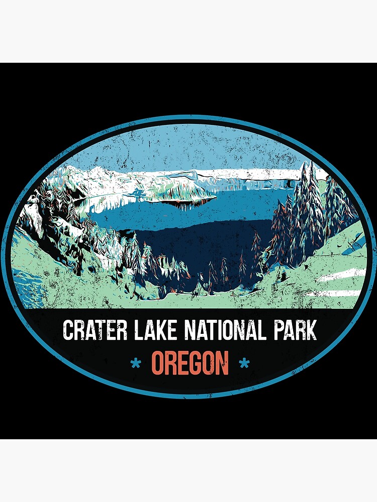 "Crater Lake National Park, Oregon, USA, nature park" Poster for Sale by Lemomo-zoo | Redbubble