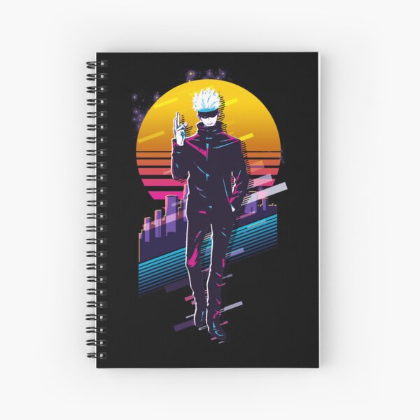 "Jujutsu Kaisen - Satoru Gojo" Spiral Notebook for Sale by MnA-Designs ...