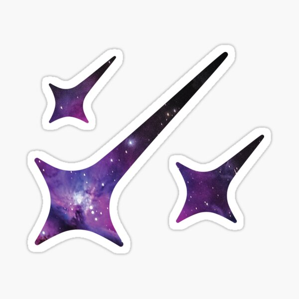 "Shooting Star Galaxy" Sticker for Sale by joshrcurtis | Redbubble