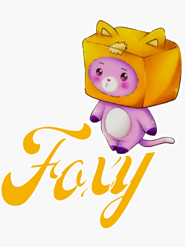 "lanky.box characters 2023,Funny Mr.Game With Gaming Style " Sticker ...