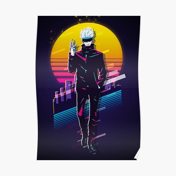 "Jujutsu Kaisen - Satoru Gojo" Poster for Sale by MnA-Designs | Redbubble