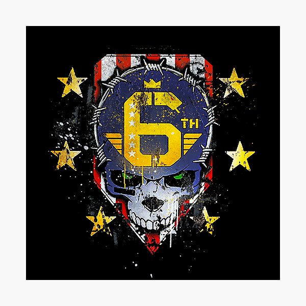 "6th Street Gang Gravity Logo" Photographic Print for Sale by ...