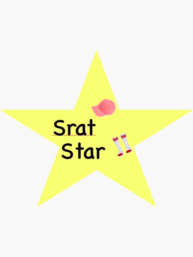 "Srat Star" Sticker by AriMich920 | Redbubble