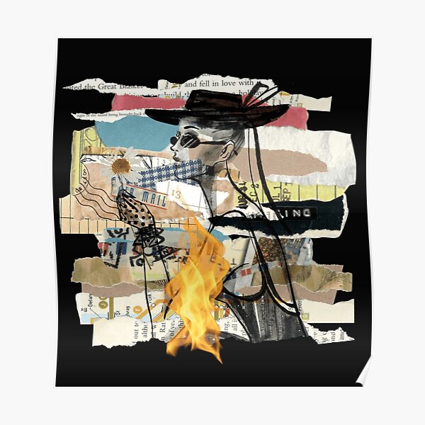 "Vintage magazine Ripped paper" Poster for Sale by TypeWrite | Redbubble