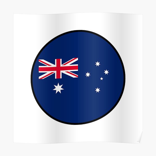 "AUSTRALIA FLAG (National Flag Of Australia)" Poster for Sale by ...