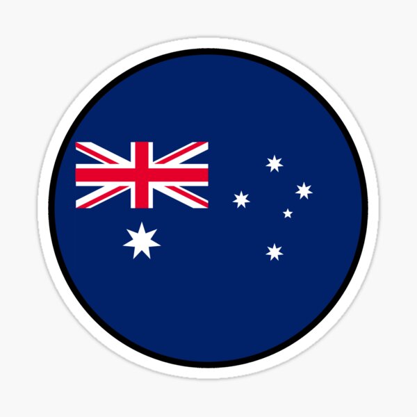 "AUSTRALIA FLAG (National Flag Of Australia)" Sticker for Sale by ...