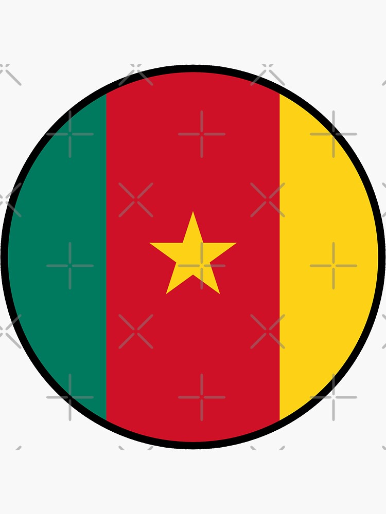 "CAMEROON FLAG (Cameroon National Flag)" Sticker for Sale by USEFULART ...