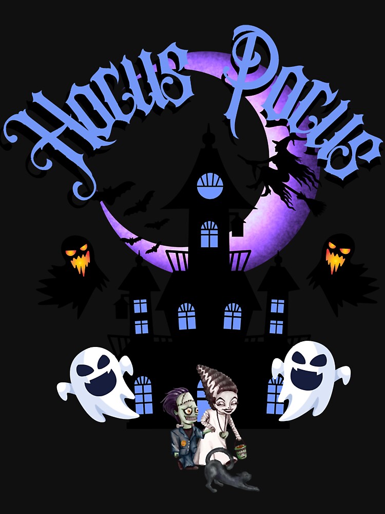"Hocus Pocus Halloween Haunted House Frankenstein FunnyMoFo funnymofo ...