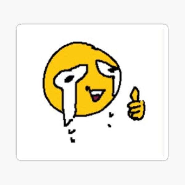 "Panic meme" Sticker for Sale by thirstyboi | Redbubble