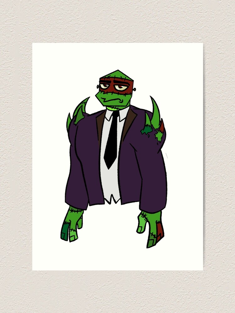"Raphael rise of the teenage mutant ninja turtles Frankenstein" Art ...