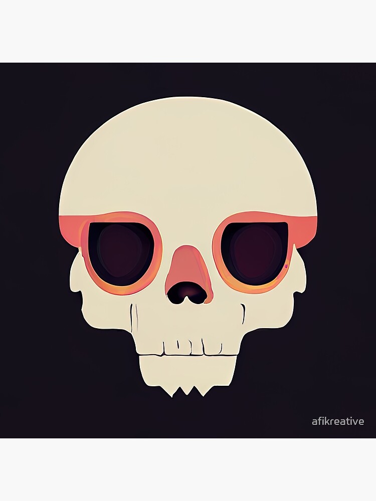 "Serious Skeleton Halloween 2022 " Poster for Sale by afikreative ...