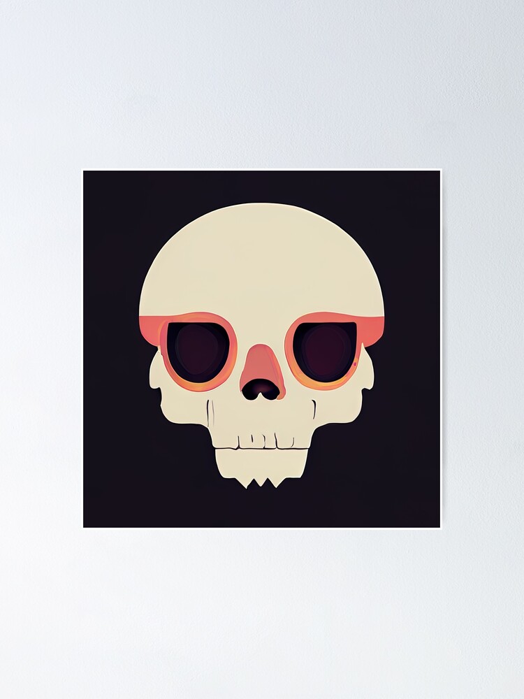 "Serious Skeleton Halloween 2022 " Poster for Sale by afikreative ...