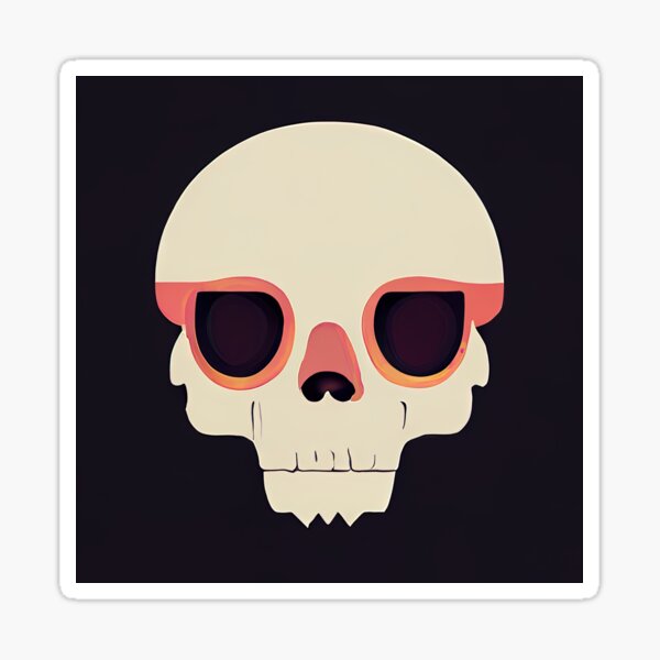 "Serious Skeleton Halloween 2022 " Sticker for Sale by afikreative ...