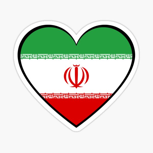 "IRAN FLAG (Iran National Flag)" Sticker for Sale by USEFULART-Shop ...