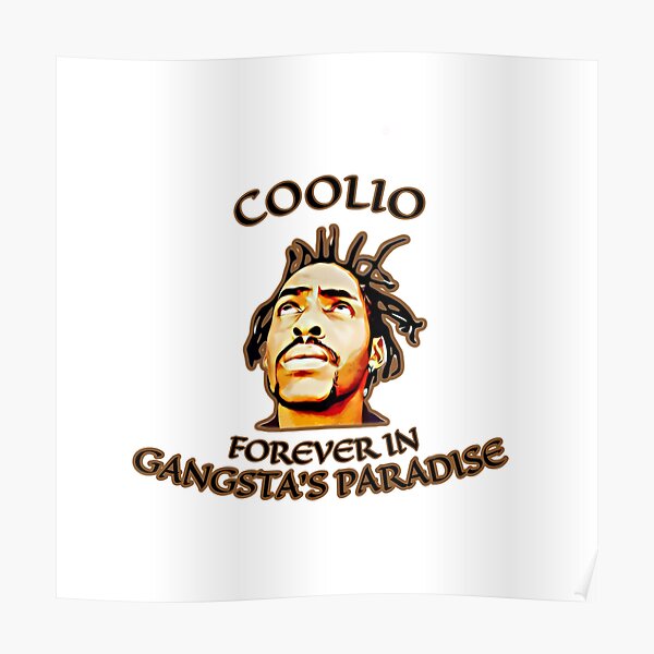 "Rip Coolio" Poster for Sale by Vlaki | Redbubble