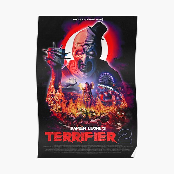 "Terrifier 2" Poster for Sale by cakarsetan | Redbubble