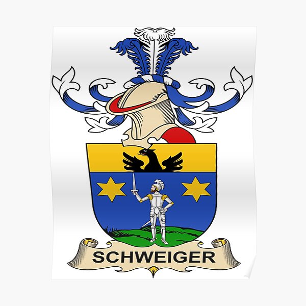 "Schweiger" Poster by HaroldHeraldry | Redbubble