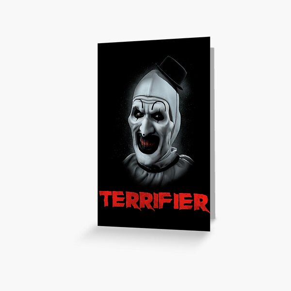 "Terrifier 2 Art the Clown" Greeting Card for Sale by cakarsetan ...