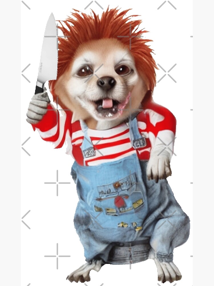 "Chucky Dog" Poster for Sale by cluck-norris | Redbubble