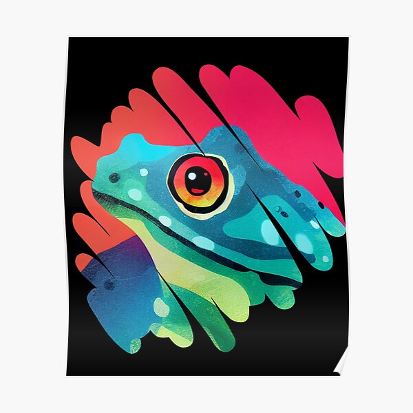 "Hoppier Kermit the Frog" Poster for Sale by ArtisPrints | Redbubble