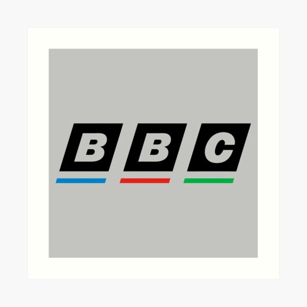"BBC Old Logo" Art Print for Sale by claytonfano | Redbubble