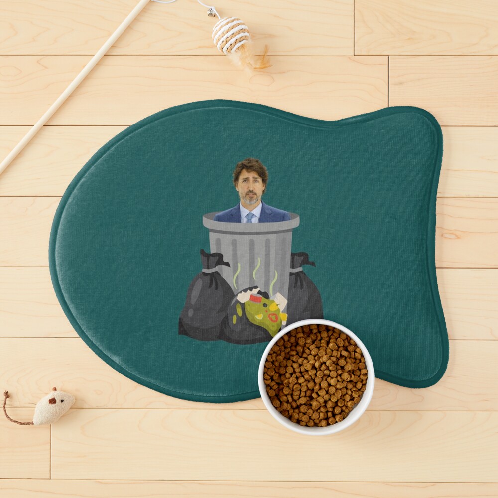 "Justin Trudeau Is Garbage Canadian PM Trash " Art Board Print for Sale ...