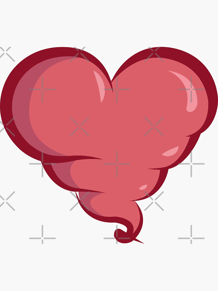 "cute heart, poop heart Cute, emoji " Sticker for Sale by lolia-sirawan ...