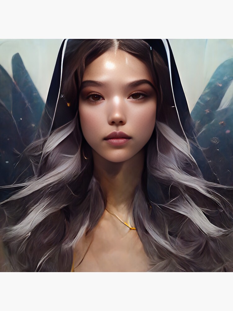 "Whispers" Sticker for Sale by lunarix-x | Redbubble