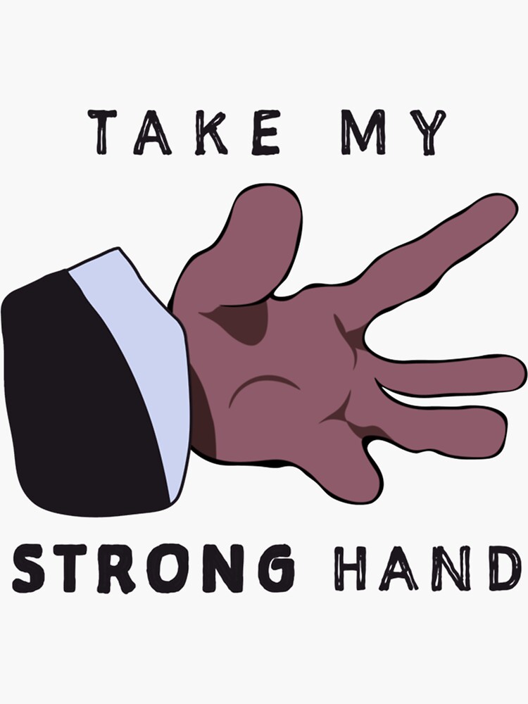 "Scary Movie - Take My Strong Hand " Sticker for Sale by ScreamPrint ...
