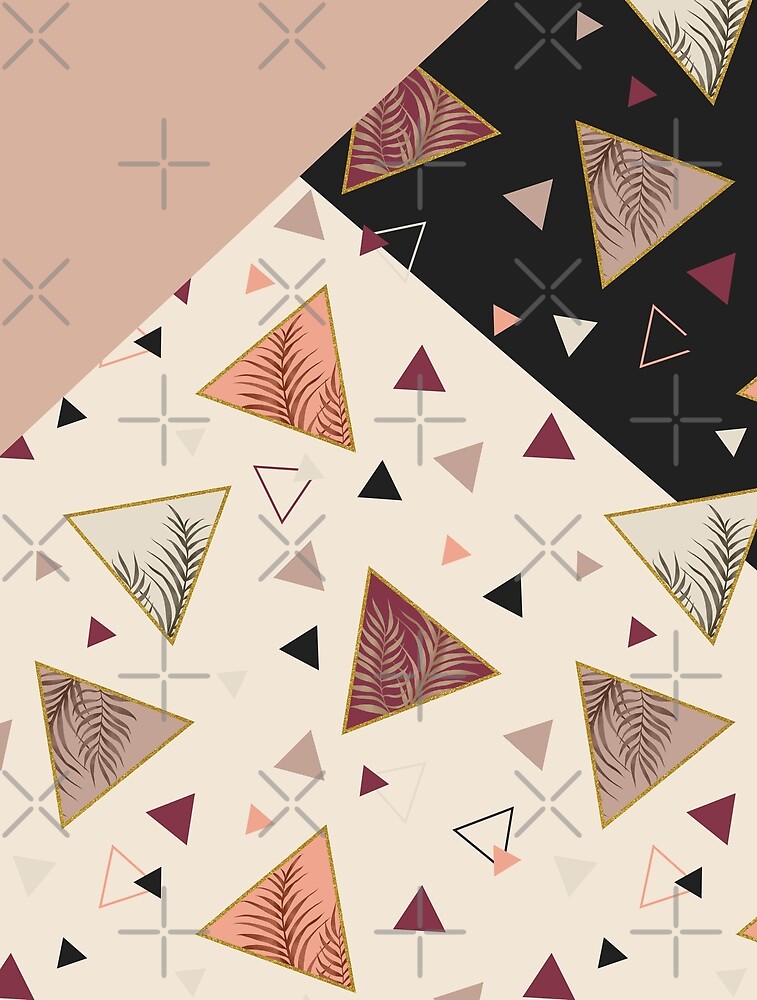 "Triangles&Palms" by designdn | Redbubble