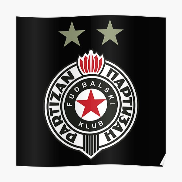 "Amazing FK Partizan design" Poster for Sale by Uwatija | Redbubble