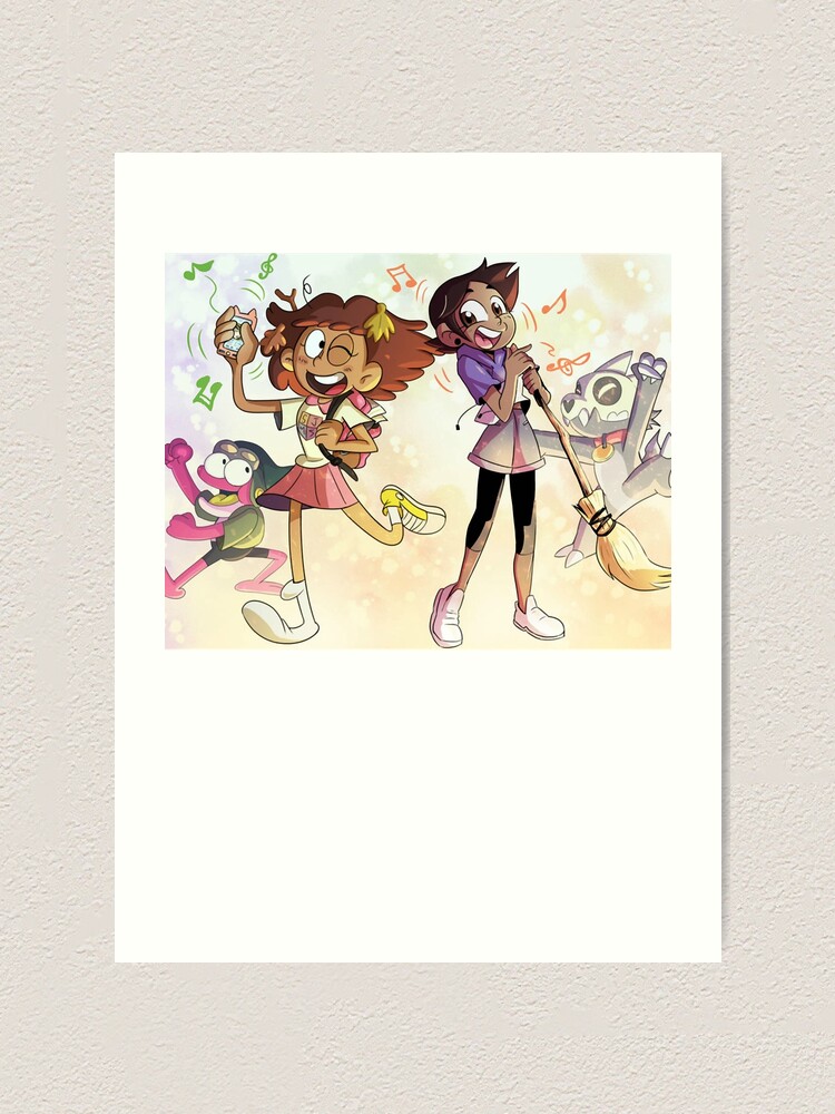 "Film Film Amphibia x The Owl House" Art Print for Sale by ...