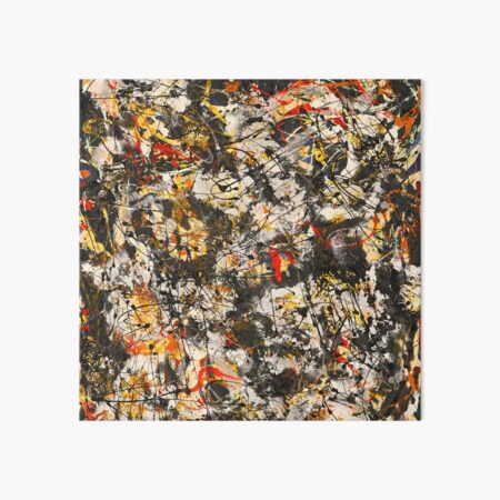 "Jackson pollock art retro" Art Board Print for Sale by ArtShiro ...