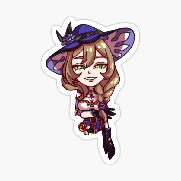 "Lisa" Sticker for Sale by KarminDeylin | Redbubble