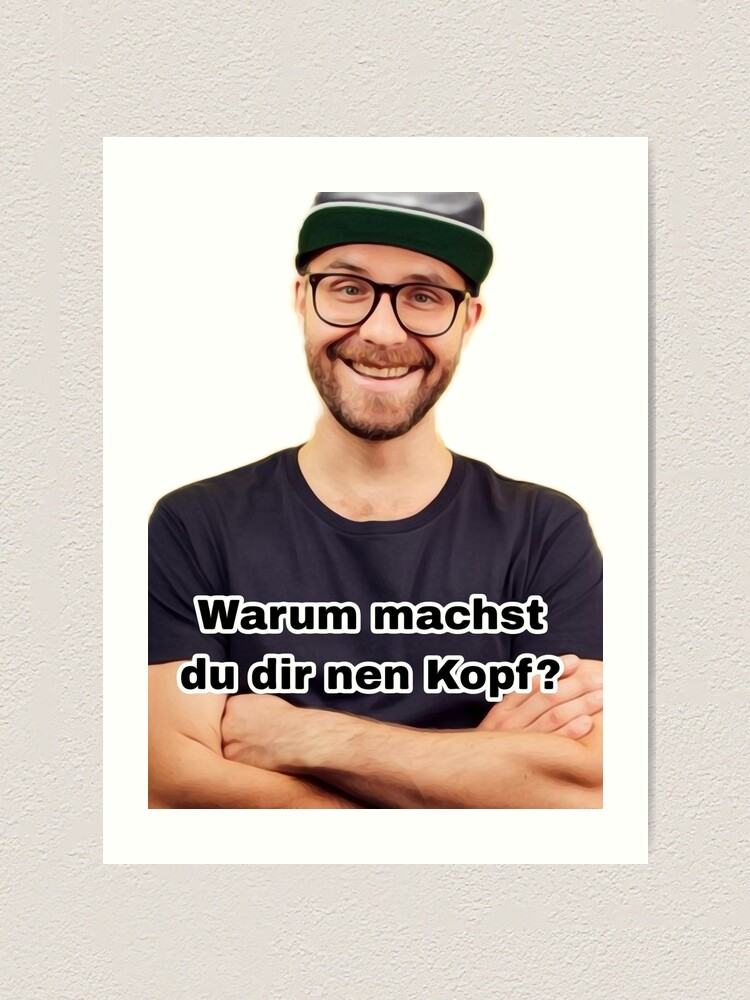 "Mark Forster - Why are you banging your head? memes" Art Print for ...