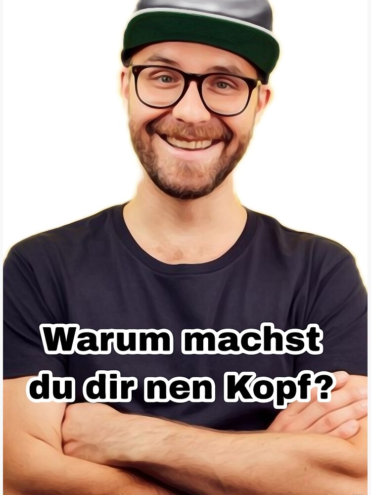 "Mark Forster - Why are you banging your head? memes" Art Print for ...