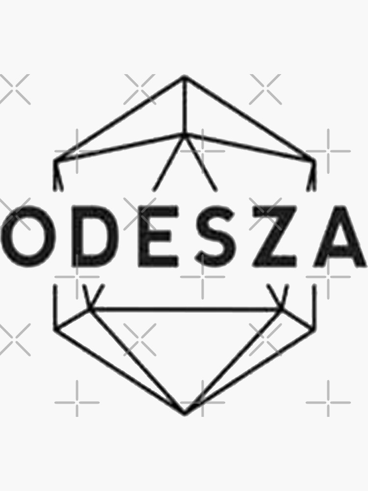 "Odesza Logo Classic" Sticker for Sale by cassidy-shop | Redbubble