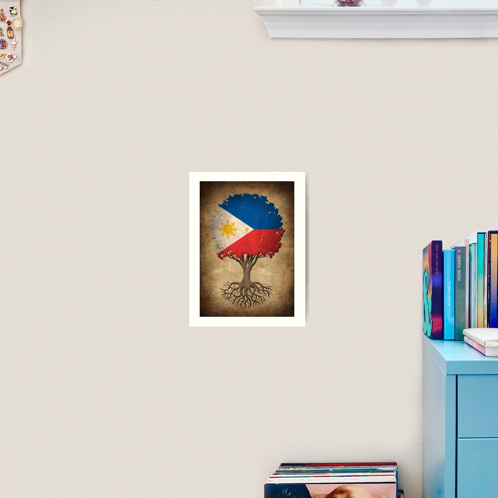 "Tree of Life with Filipino Flag" Art Print for Sale by JeffBartels ...