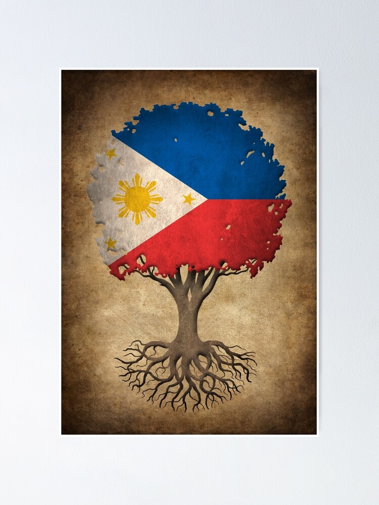 "Tree of Life with Filipino Flag" Poster by JeffBartels | Redbubble