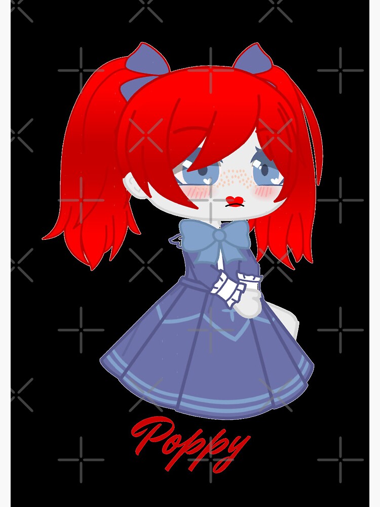 Cuaderno de espiral «Muñeca Poppy hecha con Gacha club. Niña con estilo ...