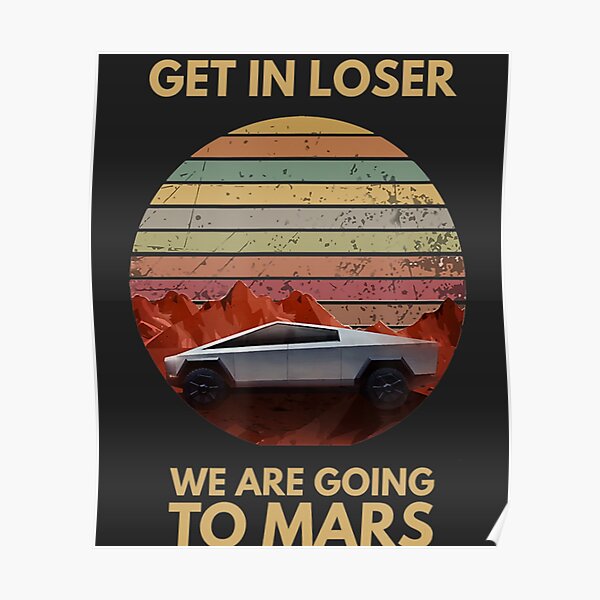 "Funny Cybertrucks Meme - Cybertrucks" Poster for Sale by Bowman63 ...