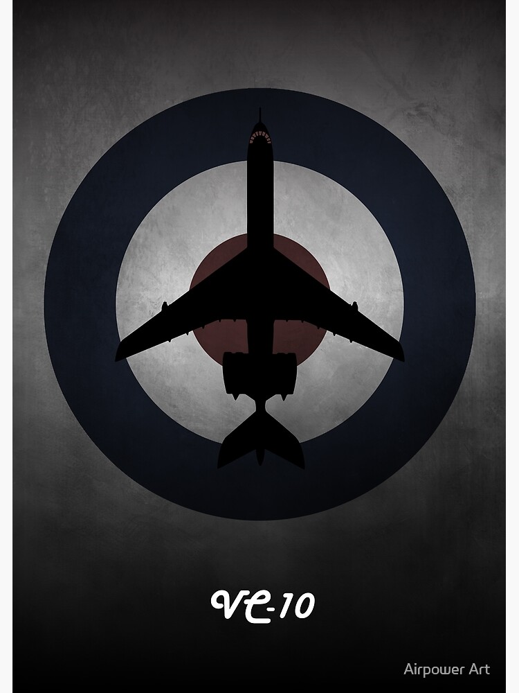 "Vickers VC-10 RAF" Poster by aviationart | Redbubble