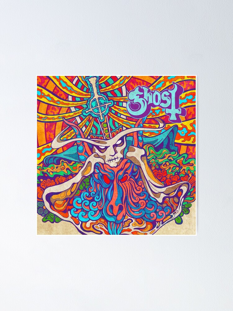 "ghost satanic panic tour 2023 masepte" Poster for Sale by lenfallon6 ...