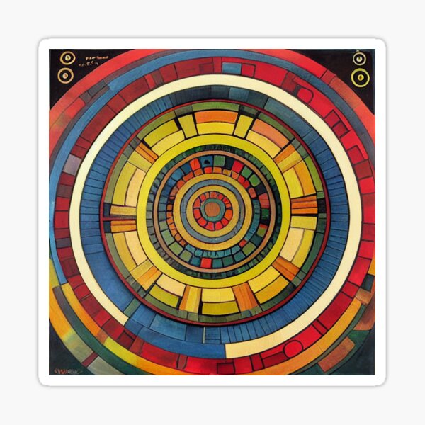 "Mandala #15" Sticker for Sale by XanaduTheater | Redbubble