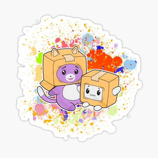 "lanky.box characters 2023 " Sticker for Sale by BeautifulSoul21 ...